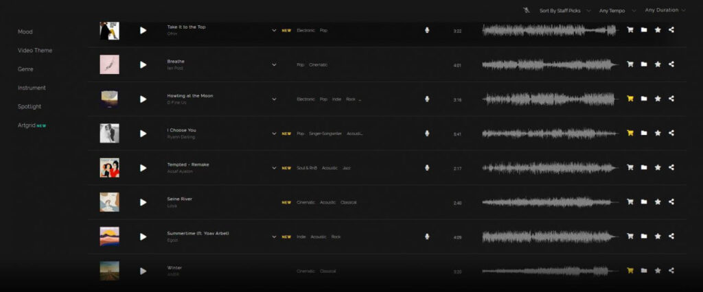 Artlist vs. Competing Royalty-Free Music Platforms | Artlist